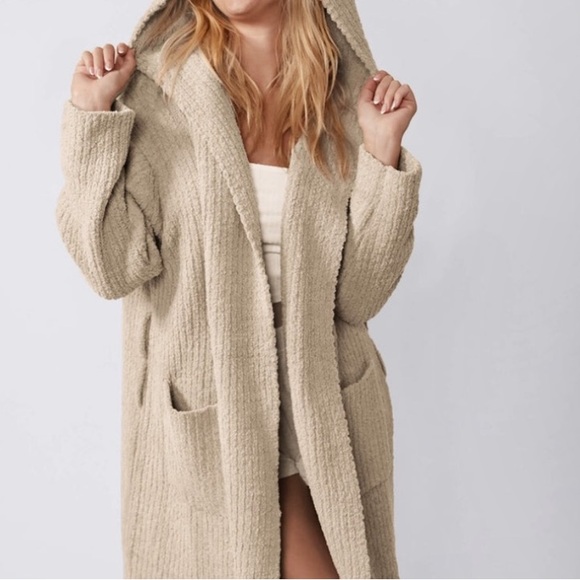 Goumi cozy | Sweaters | Hooded Knit Long Cardigan From Goumi Cozy ...